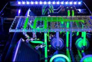 The Infin8 Altar Gaming Desk Boasts An Overclocked Processor , Two High ...