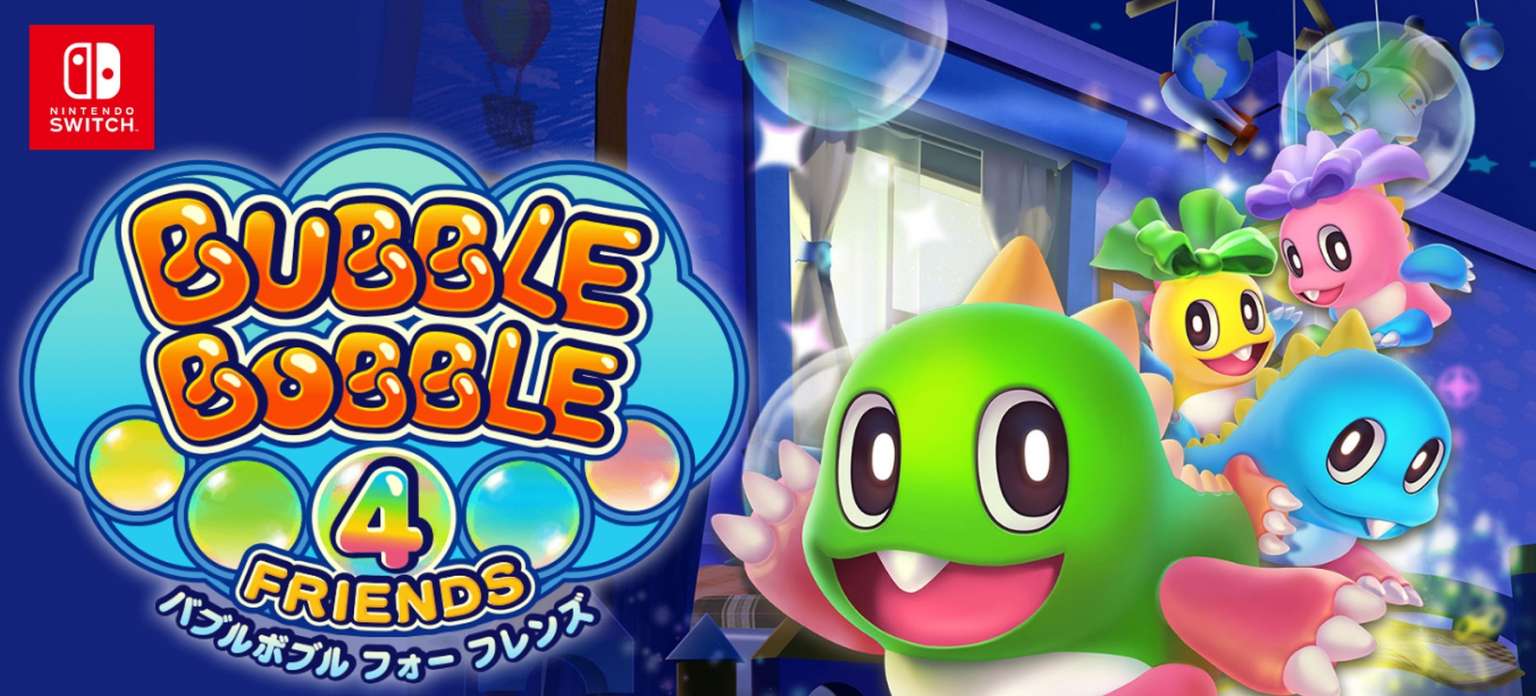 Classic Series Bubble Bobble Makes Its Return On The Nintendo Switch ...