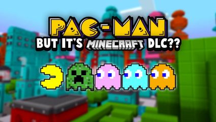 Minecraft Released a DLC pack, which is Pac-Man Designed