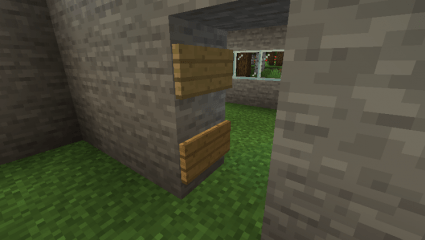How to make a Hidden Door in Minecraft