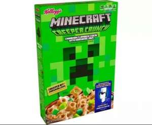 Kellogg Announces The Minecraft Creeper Crunch Cereal, Giving Players A ...