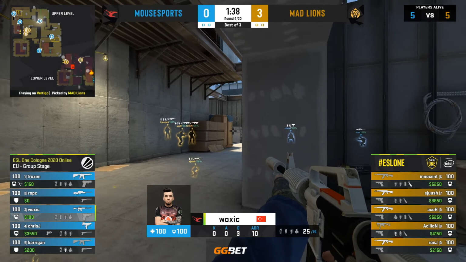 CSGO – European Team Mousesports Reportedly Substitutes Star Player ...