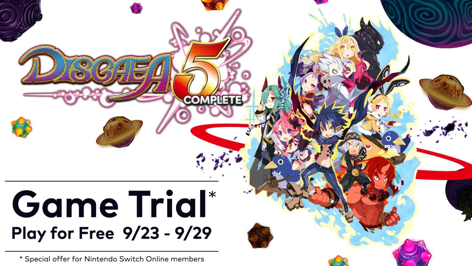 Disgaea 5 Complete Game Trial Available For Nintendo Switch Online ...