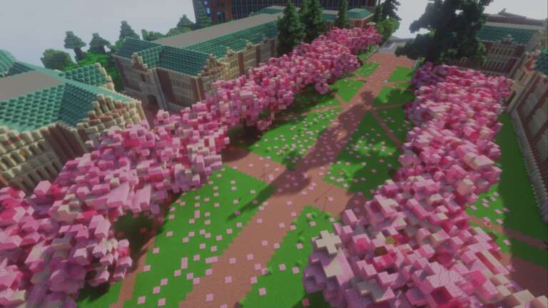 UW Students ReCreate Their College Campus In Minecraft: The Detail Is ...