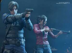 Highly Detailed Resident Evil 2 Remake Leon And Claire Statues ...