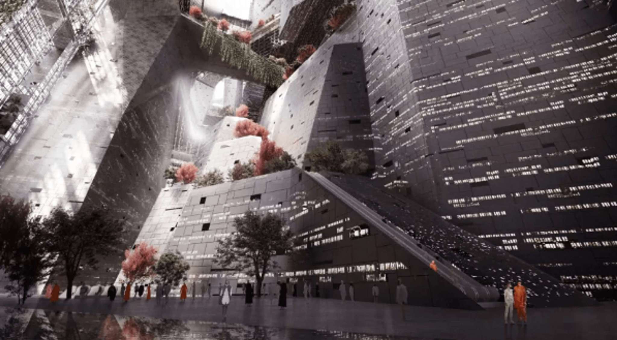 The $1 Trillion Mirror City Neom Project In Saudi Arabia Resembles A ...