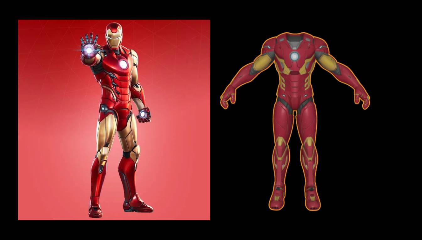 Customizable Iron Man Skin Revealed for Upcoming Fortnite Update ...