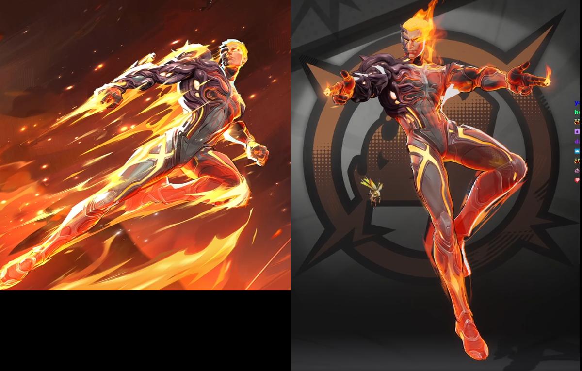 Marvel Rivals Human Torch Skin Ignites Excitement in the Gaming ...