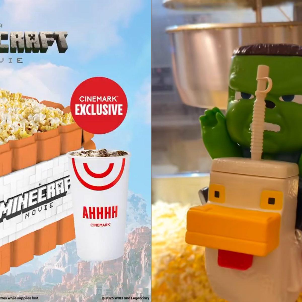 Exciting Popcorn Buckets for the Minecraft Movie! | Happy Gamer