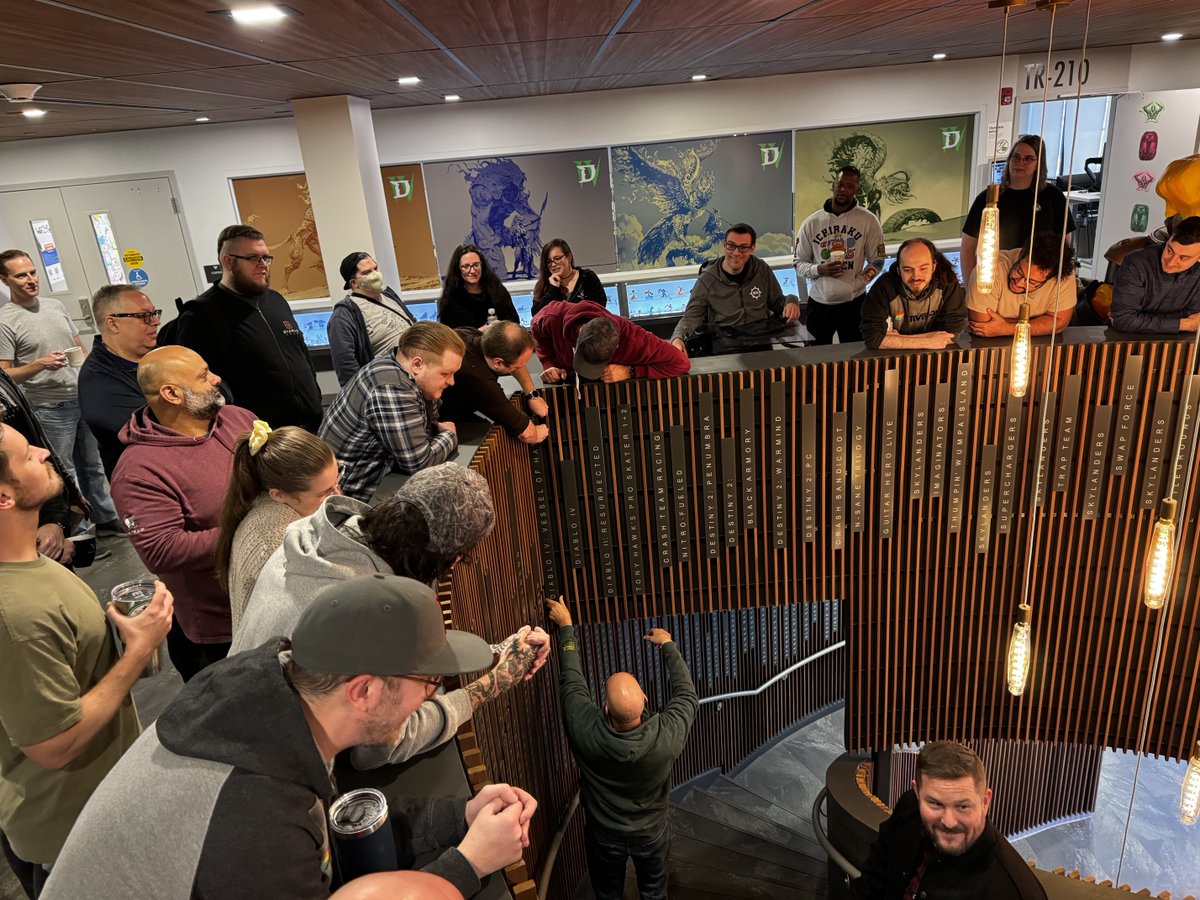 Blizzard’s Albany Office Honors Diablo IV in Epic Stairwell Tradition | Happy Gamer