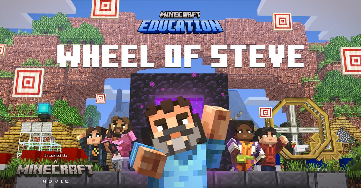 Minecraft Edu Drops Wild “Wheel of Steve” Game Mode | Happy Gamer