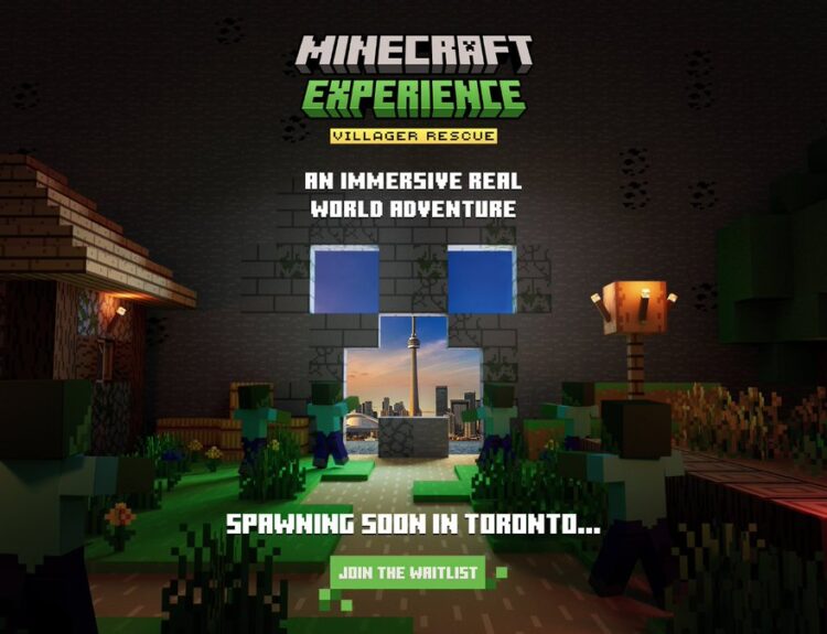 Minecraft Experience Villager Rescue Takes Over Toronto This Summer ...