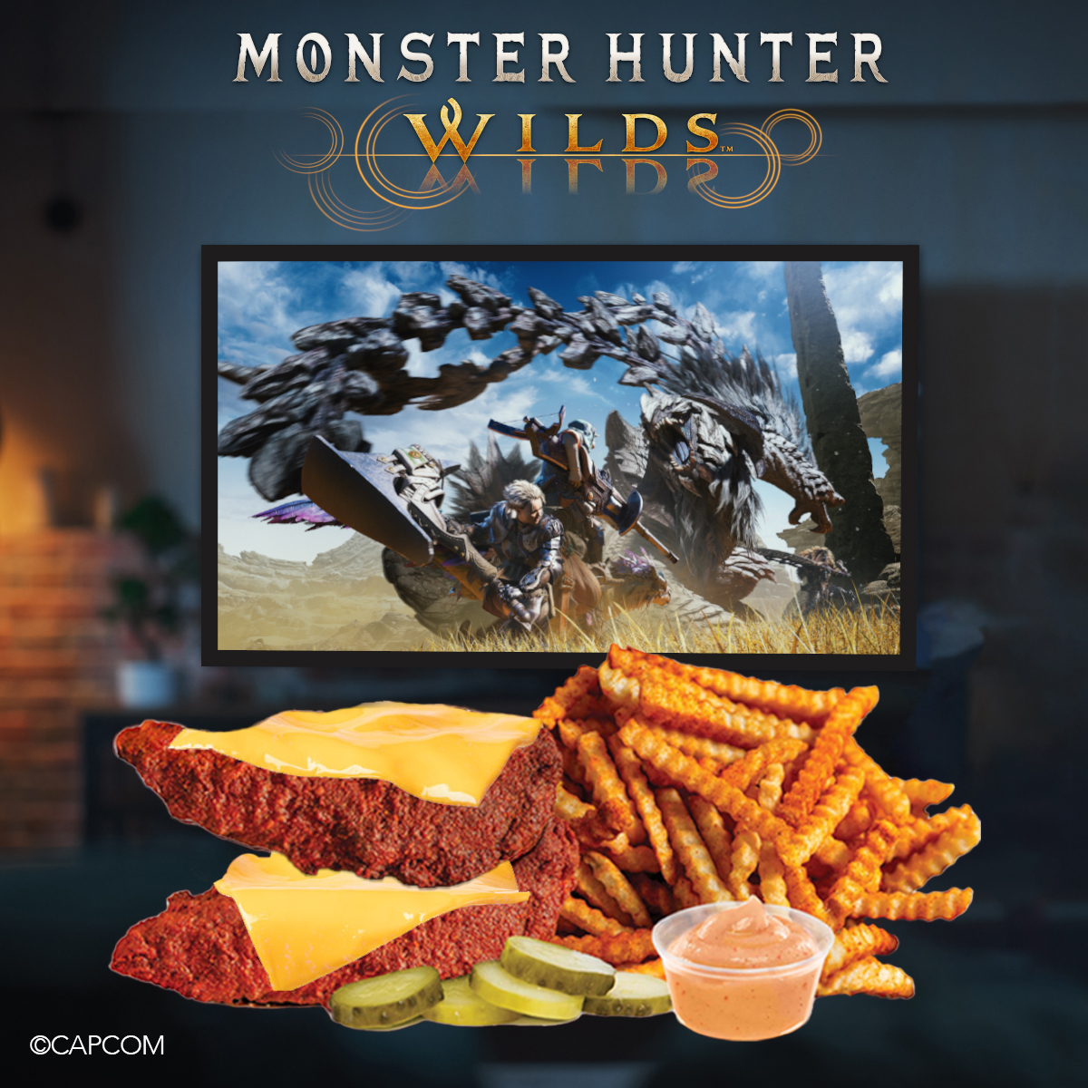 Monster Hunter Wilds Teams Up With Dave’s Hot Chicken For Spicy Collab