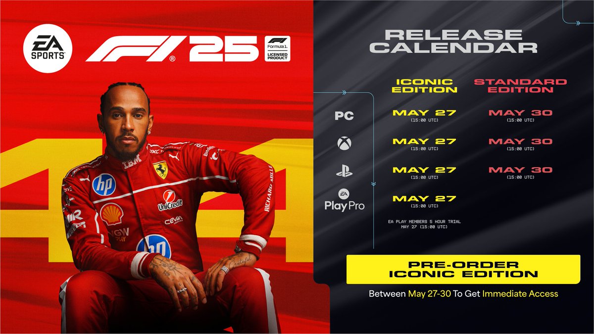 EA SPORTS F1 25 Release Timings Revealed, Fans Can’t Wait | Happy Gamer