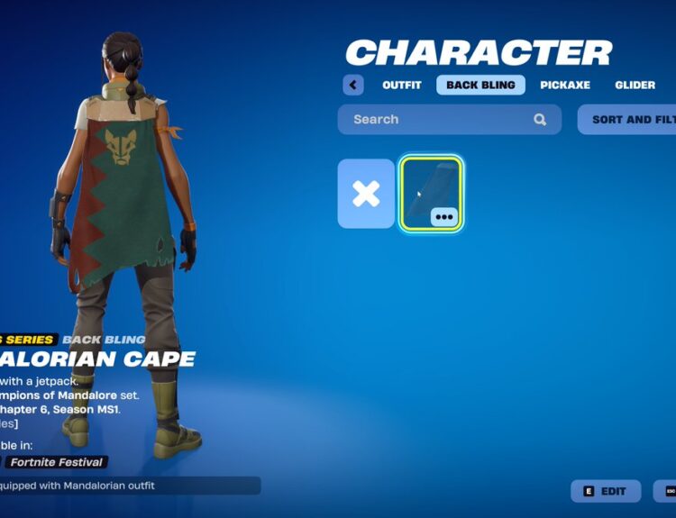Fortnite Gamers Upset as Mandalorian Cape Back Bling Gets Blocked ...