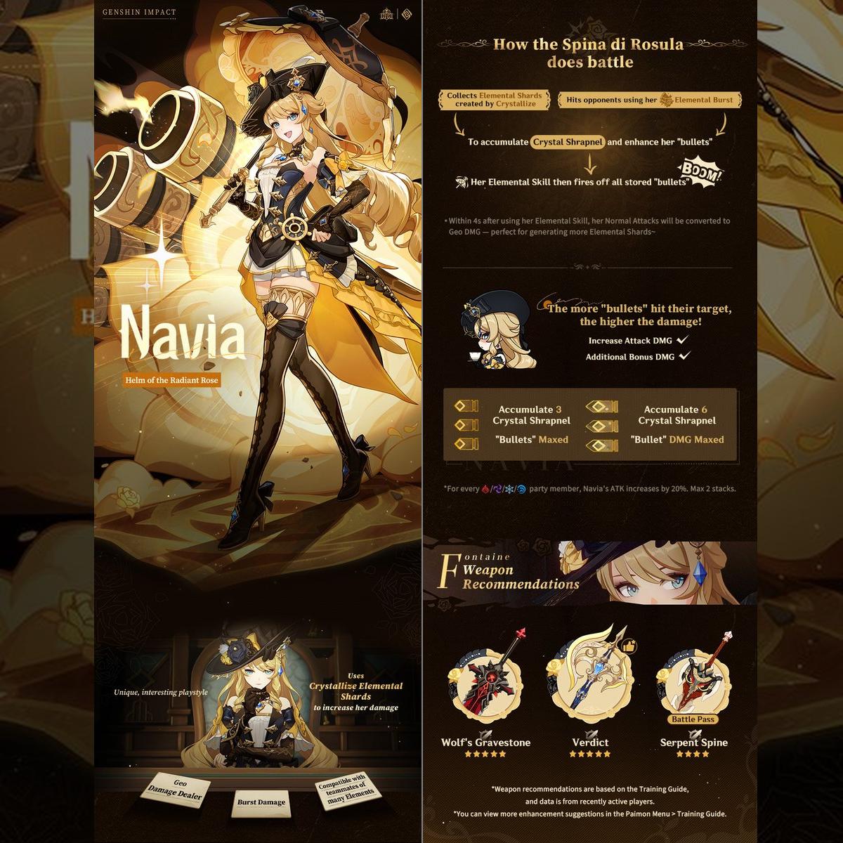 Genshin Impact 5.6 Leaks: Navia’s Big Role in Spina di Rosula | Happy Gamer