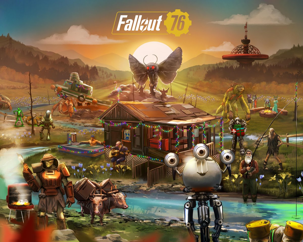 Fallout 76’s Cozy Wasteland Update Sparks Debate Among Players | Happy ...