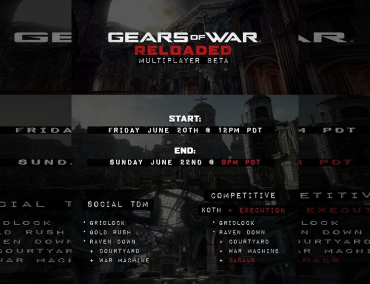 Gears of War Beta Extended with New Modes and Maps After Gamer Feedback ...