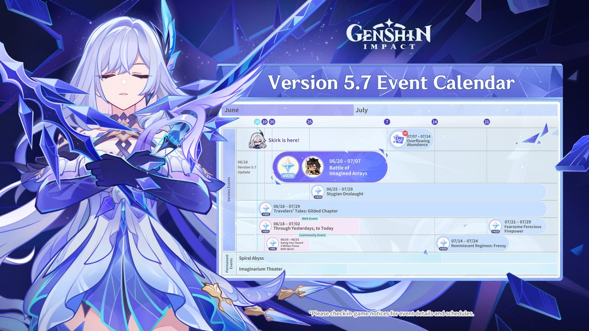 Genshin Impact 5.7 Pre-Registration Event Offers Free Primogems and Skirk’s Bundle | Happy Gamer
