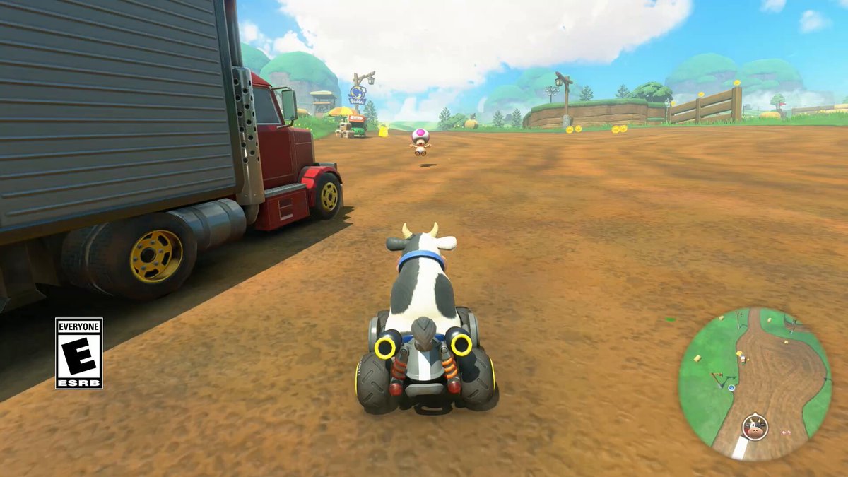 Mario Kart World’s Free Roam Mode Lets You Herd Cows Like a Wild West ...