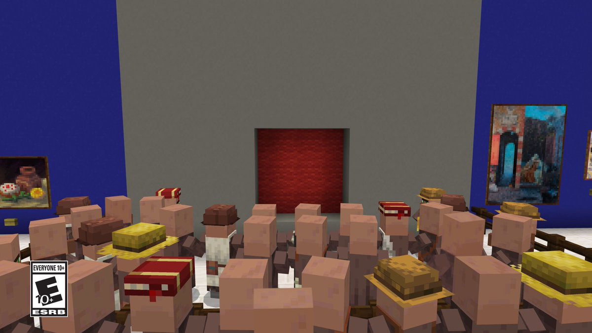 Minecraft Drops Lava Chicken Music Disc and Dennis Painting as Movie ...