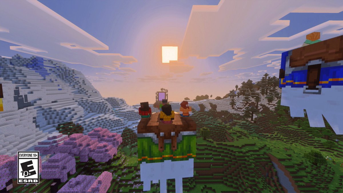 Minecraft Realms Plus Update Brings Vibrant Visuals and Happy Ghasts ...