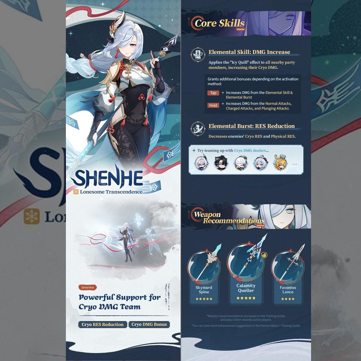 Shenhe’s Mysterious Past and White Hair Origins Revealed in Genshin ...