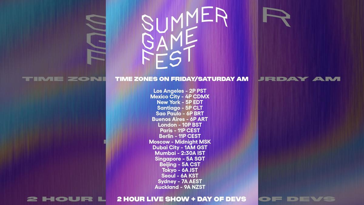 Summer Game Fest 2025 Global Airtimes Revealed – Don’t Miss It! | Happy Gamer