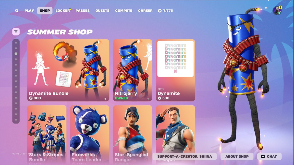 Fortnite Drops BTS Dynamite Bundle And 4th of July Skins – Players React | Happy Gamer