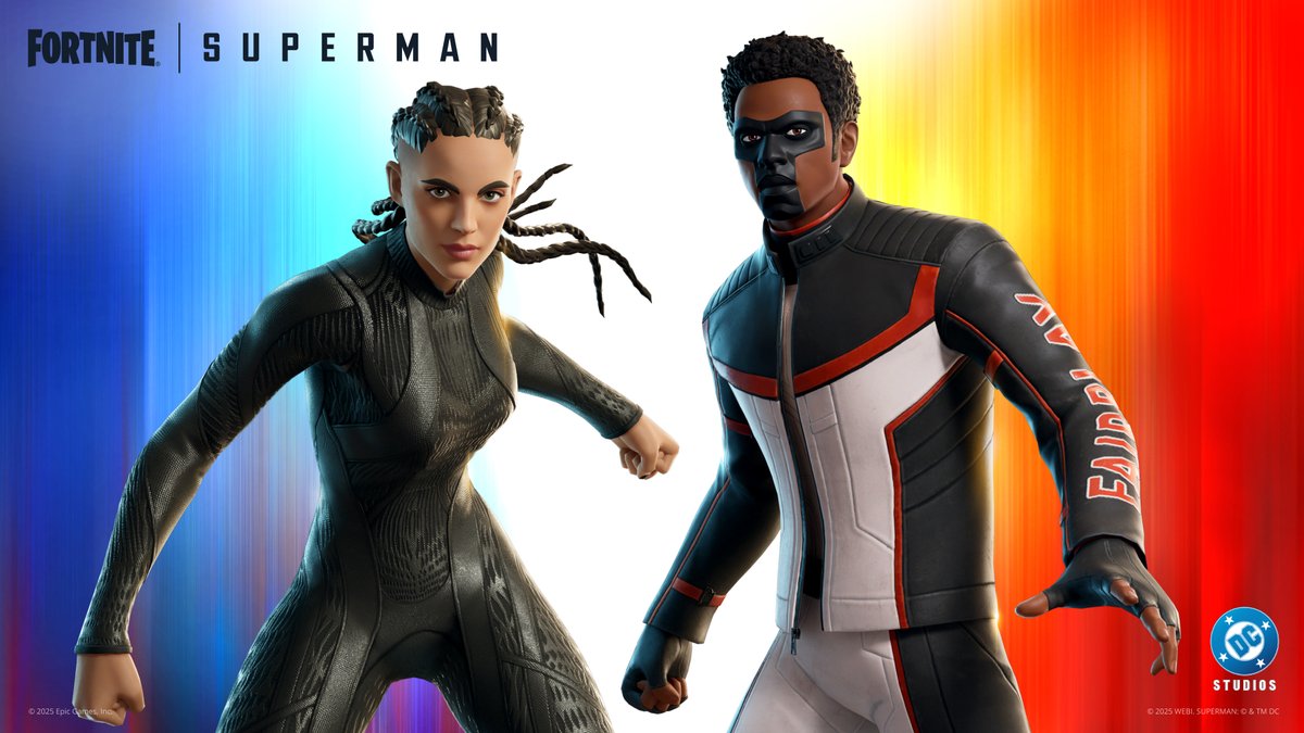 Fortnite Drops DC Power Duo Mister Terrific and The Engineer | Happy Gamer