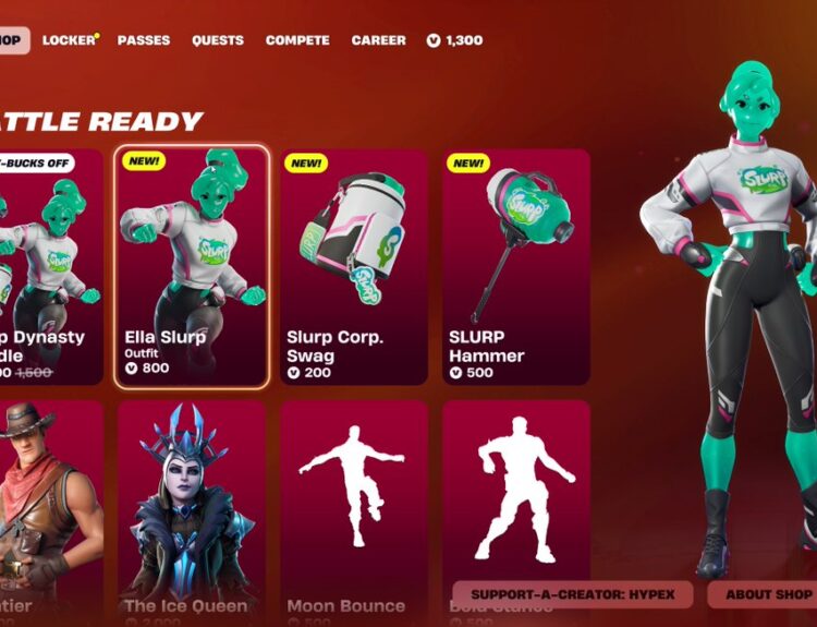 Fortnite’s New Ella Slurp Skin Has Players Going Wild | Happy Gamer