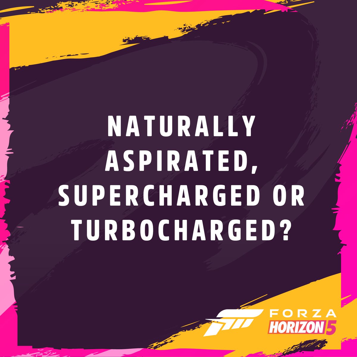 Forza Horizon Players Debate Turbo vs Supercharged vs NA Engines ...