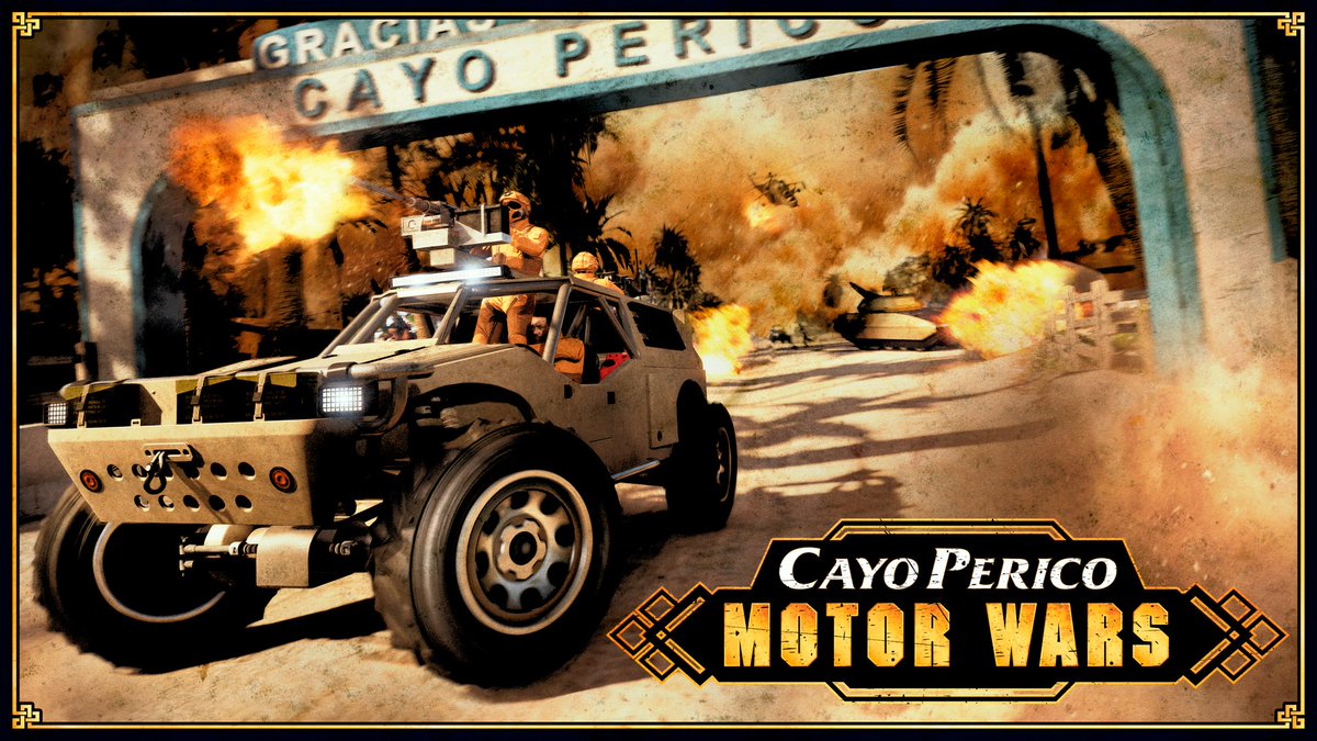 GTA Online’s Cayo Perico Motor Wars is a Chaotic Tropical Battlefield ...