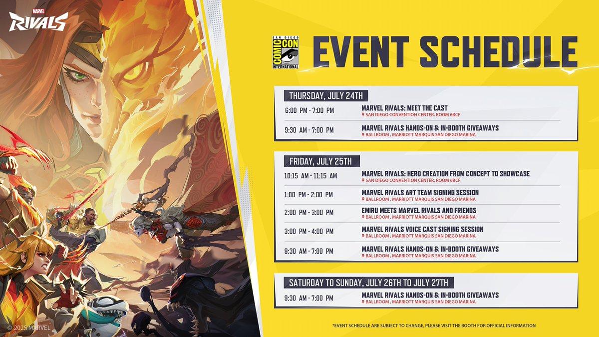 Marvel Rivals is Bringing the Heat to SDCC with Voice Actors, Panels ...