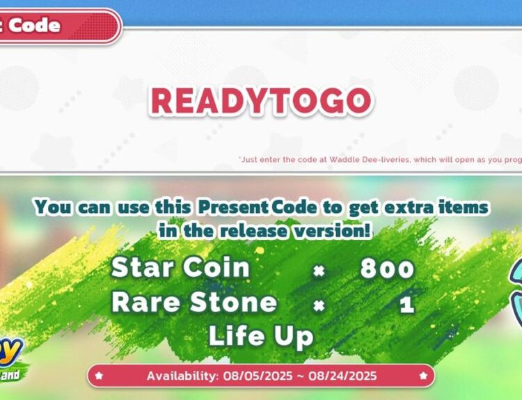 Kirby And The Forgotten Land Drops Free Loot With New Present Code ...