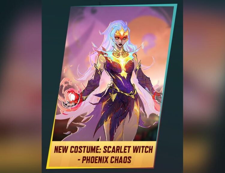 Marvel Rivals Leaks Scarlet Witch Phoenix Skin Coming August 29th ...