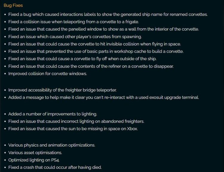 No Man’s Sky Hotfix 6.04 Drops With Major Fixes But Switch Players Are ...