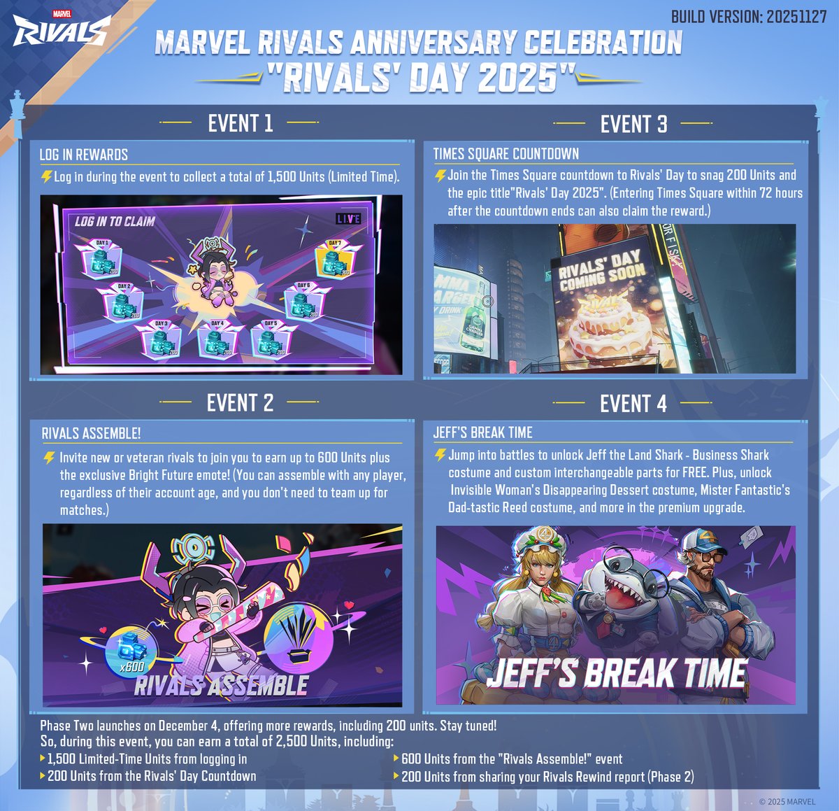 Marvel Rivals New Patch Drops November 27 With Big Updates | Happy Gamer