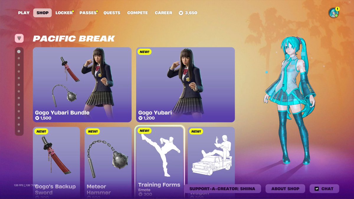 Fortnite’s New GoGo Yubari Set Is Out Now and Players Are Hyped | Happy Gamer
